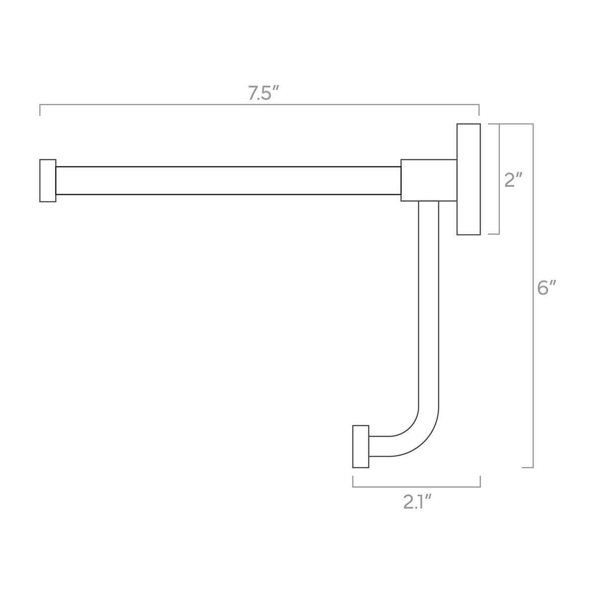 Dapper Wall Hook - Storage & Organization