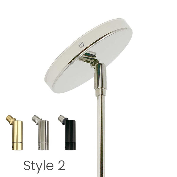 Hang-Straight Attachment For Sloped Ceilings