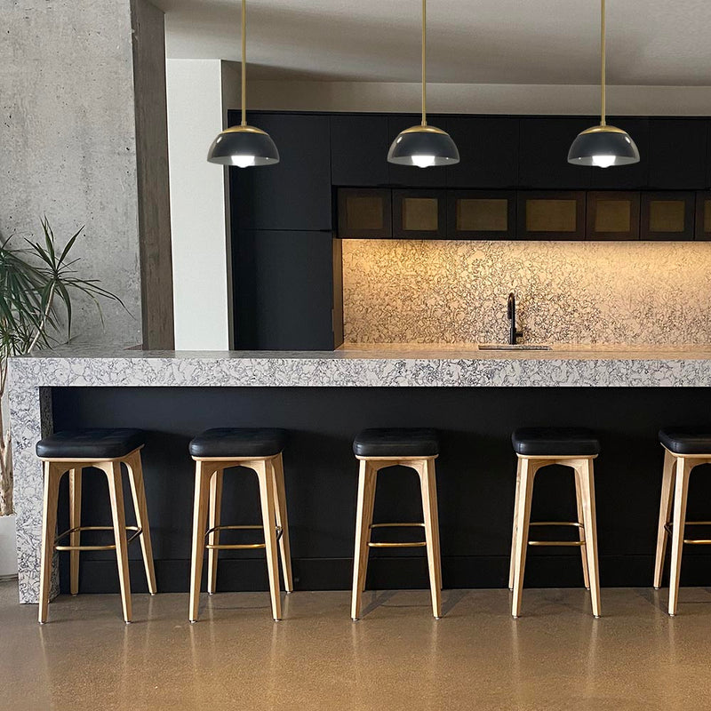 Color Cadbury Dome Pendant 10"