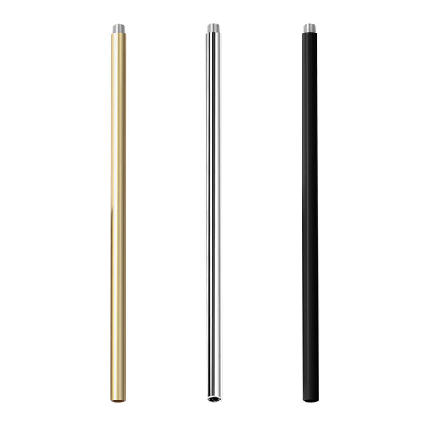 Extension Rods - Available in Brass, Nickel, Black and Color Finishes